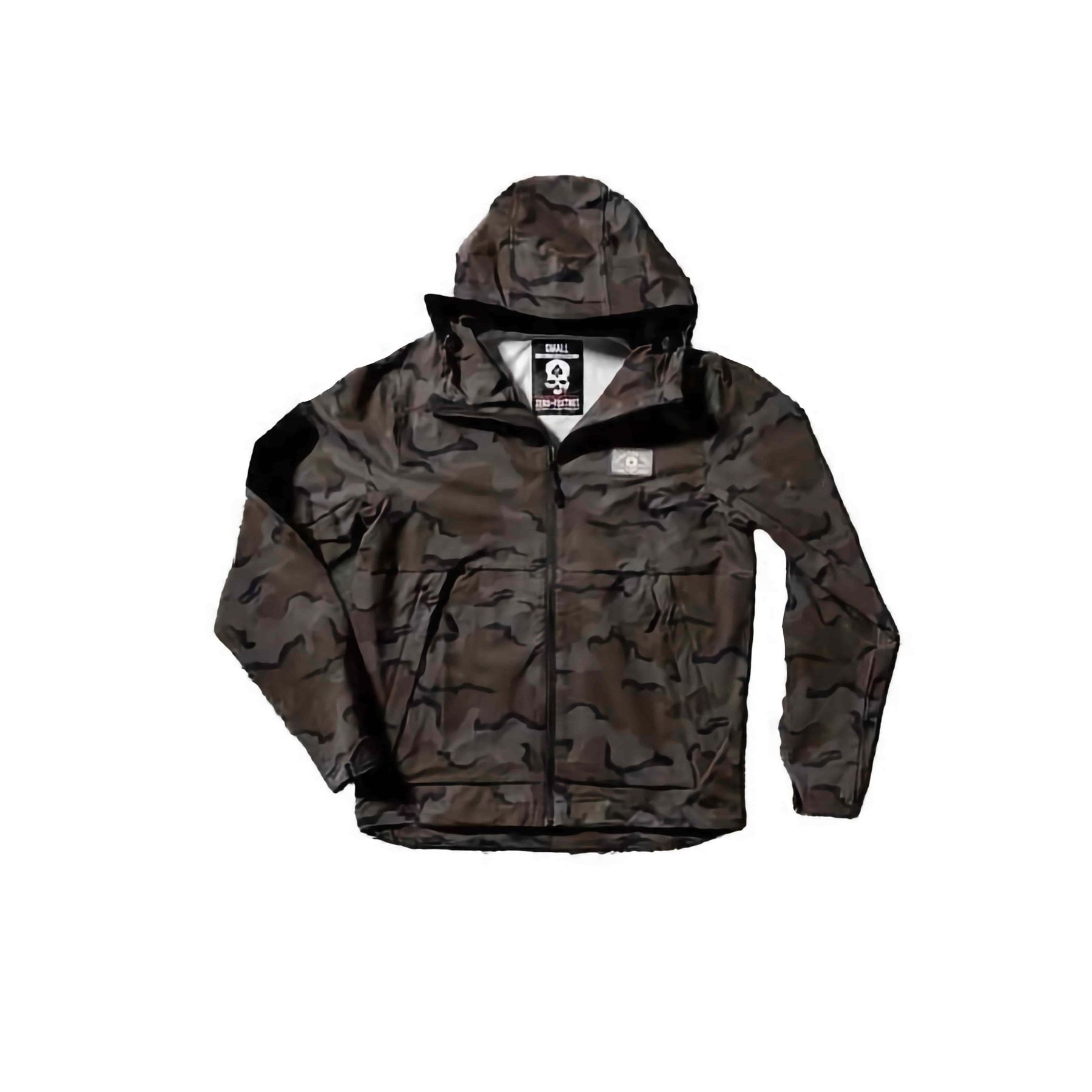 Zero Foxtrot TAC BREAKER Jacket – Black Woodland Windbreaker