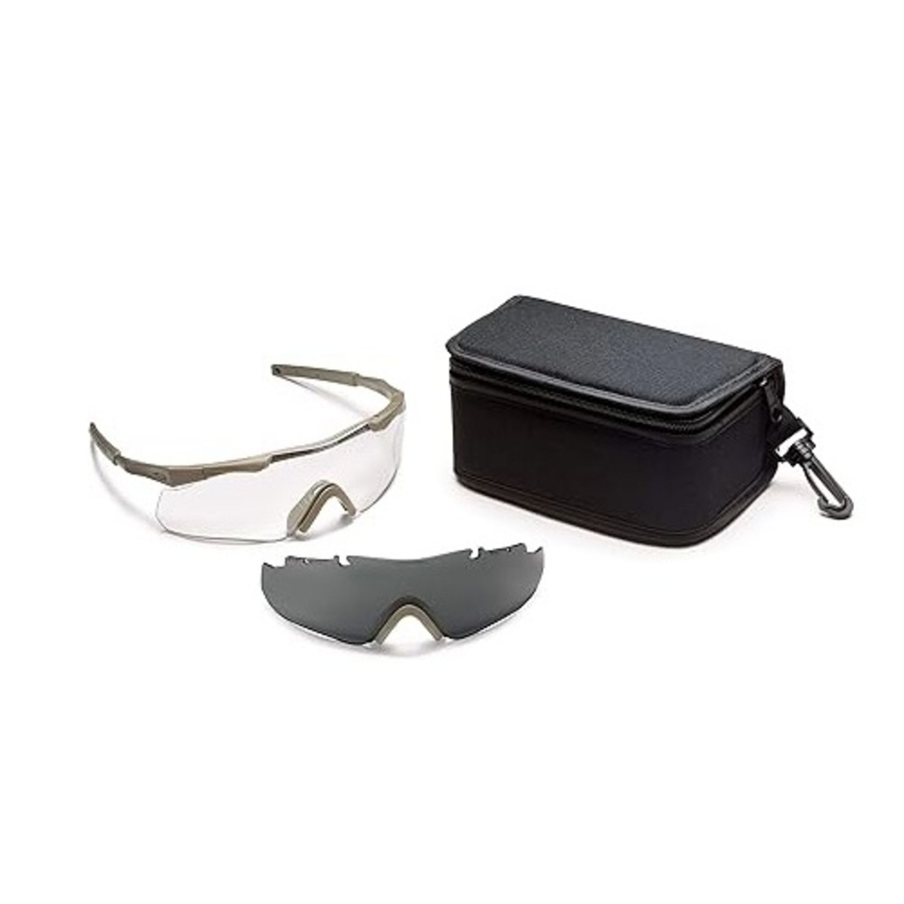 Buy tactical glasses Smith Optics Aegis Echo Eyeshield Field Kit TAN